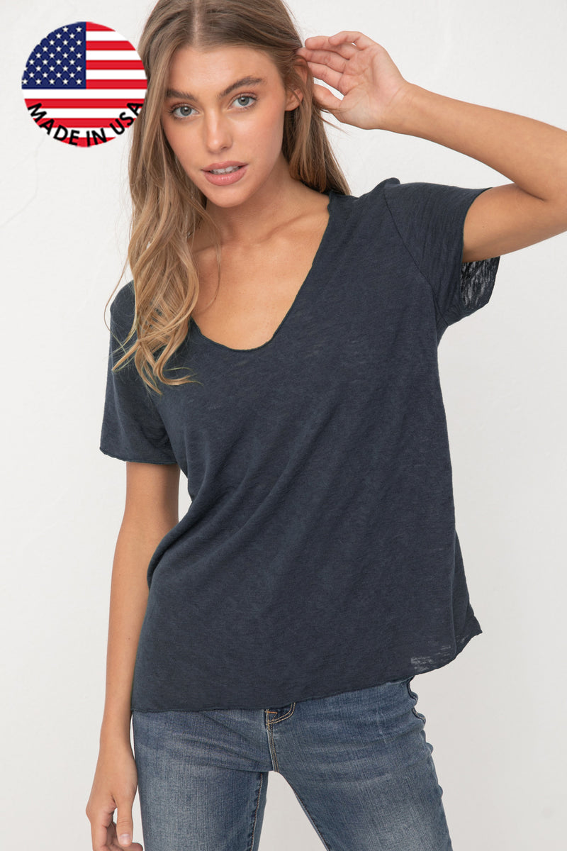 Slub Scoop Neck – Simple Pleasures ~ Bountiful Treasures