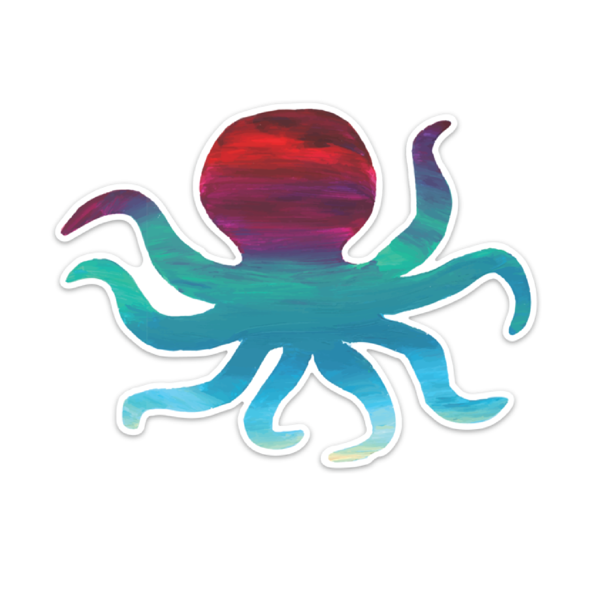 The Farming Artist - Mini Octopus Decal Sticker – Simple Pleasures ...