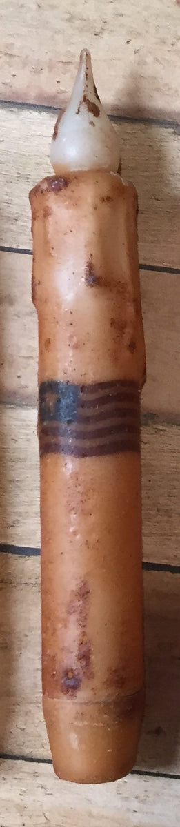 7" Stenciled Timer Taper – Simple Pleasures ~ Bountiful Treasures