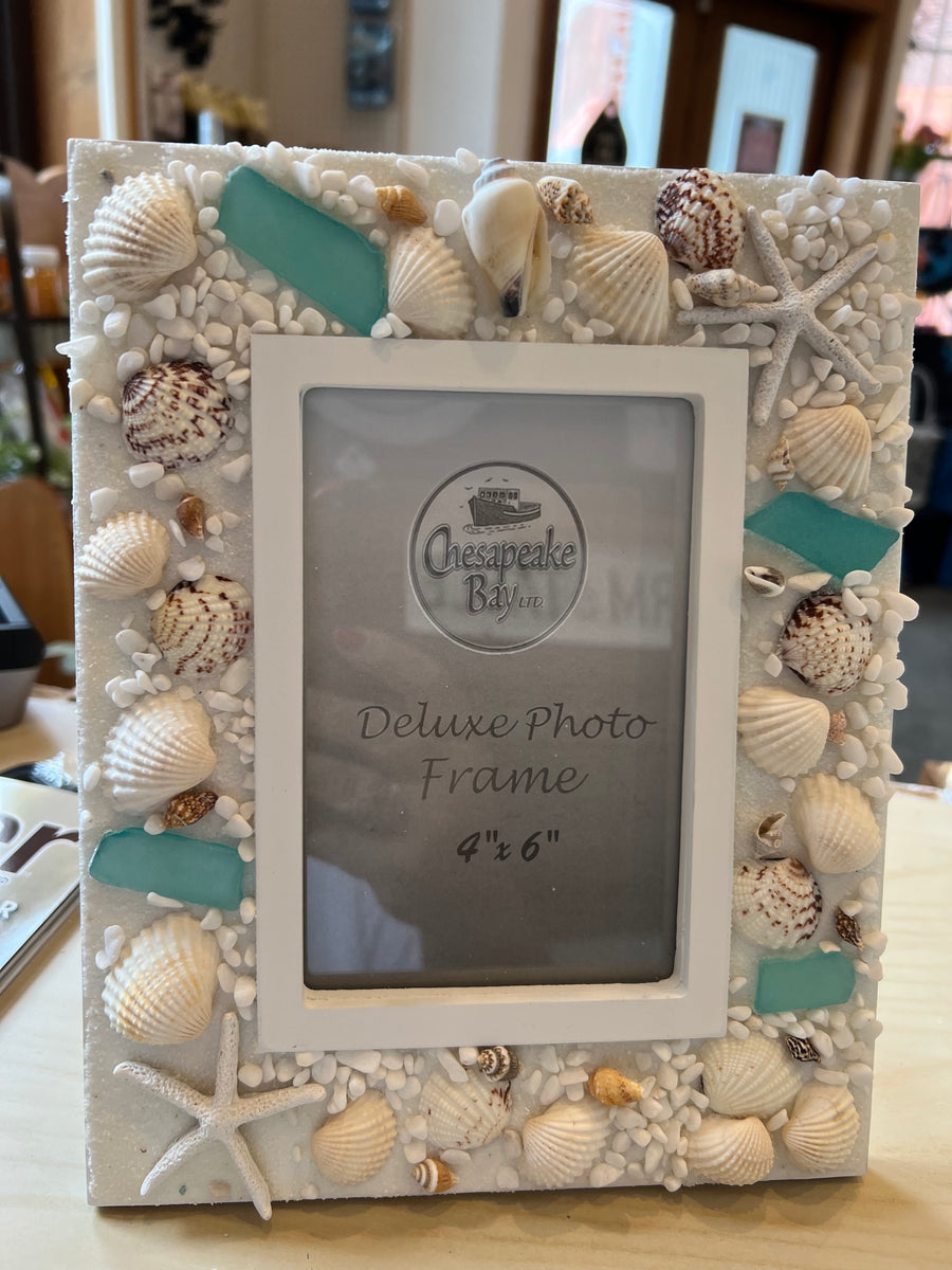 Shell Photo Frame – Simple Pleasures ~ Bountiful Treasures
