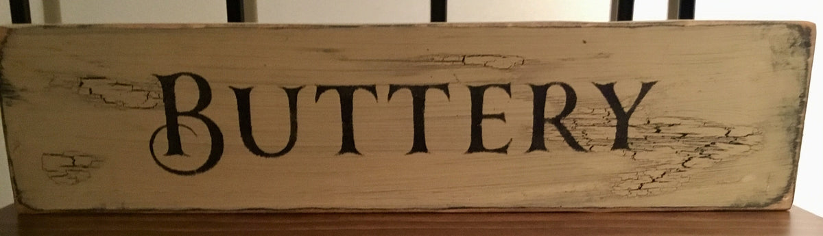 Buttery Sign – Simple Pleasures ~ Bountiful Treasures